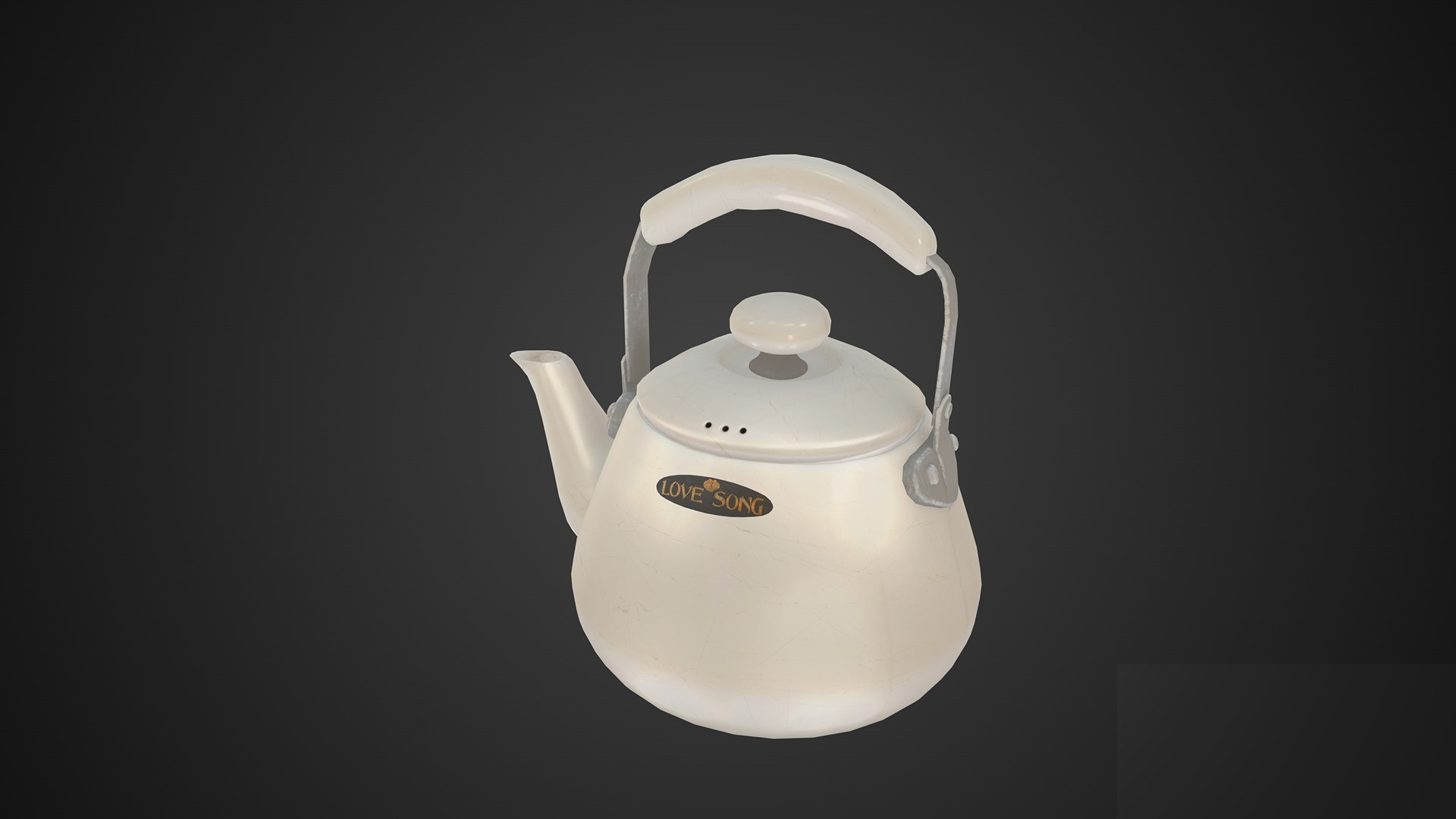 Game Ready Kettle Model - TurboSquid 2045867