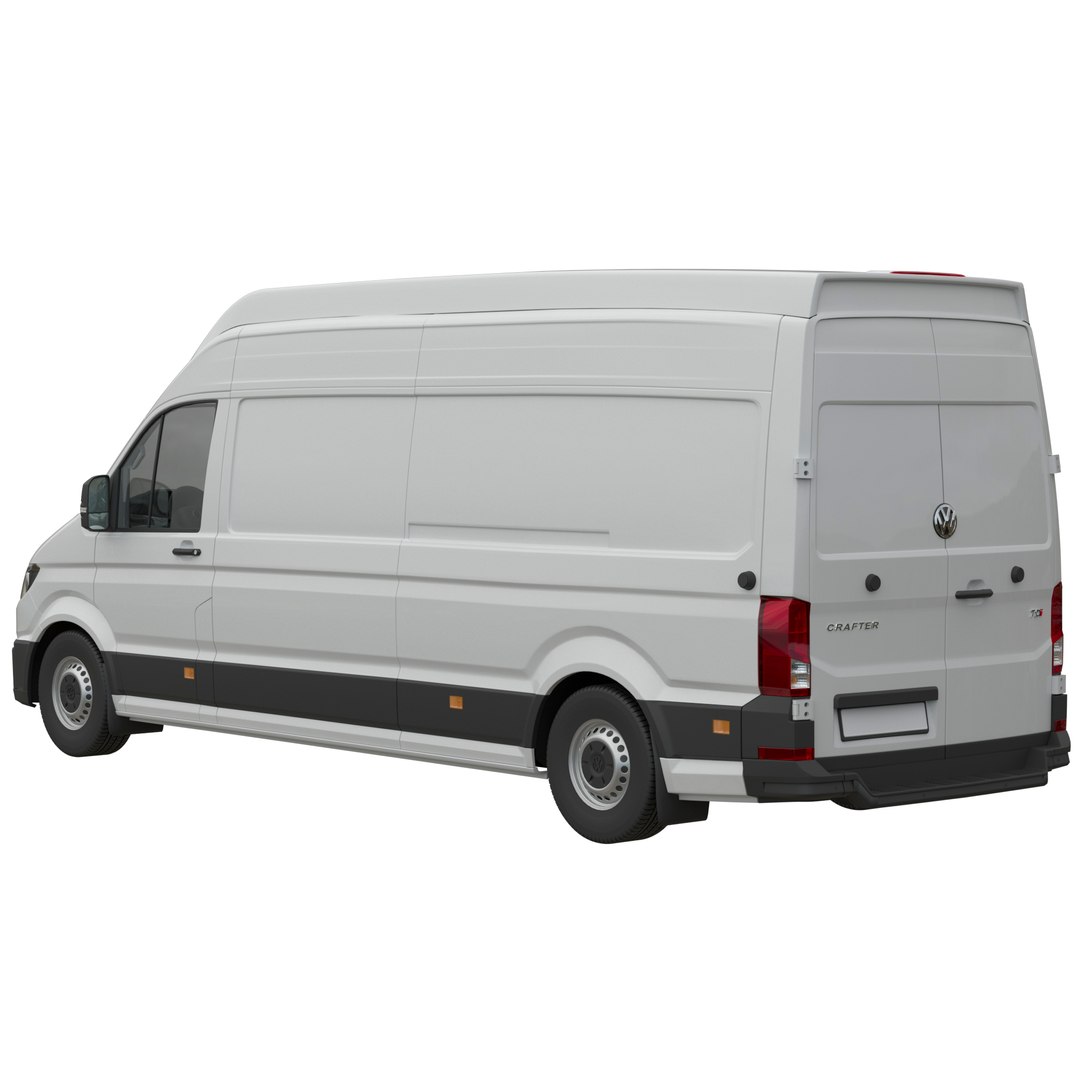 VW Crafter 2 PanelVan L4H4 Model - TurboSquid 2339979