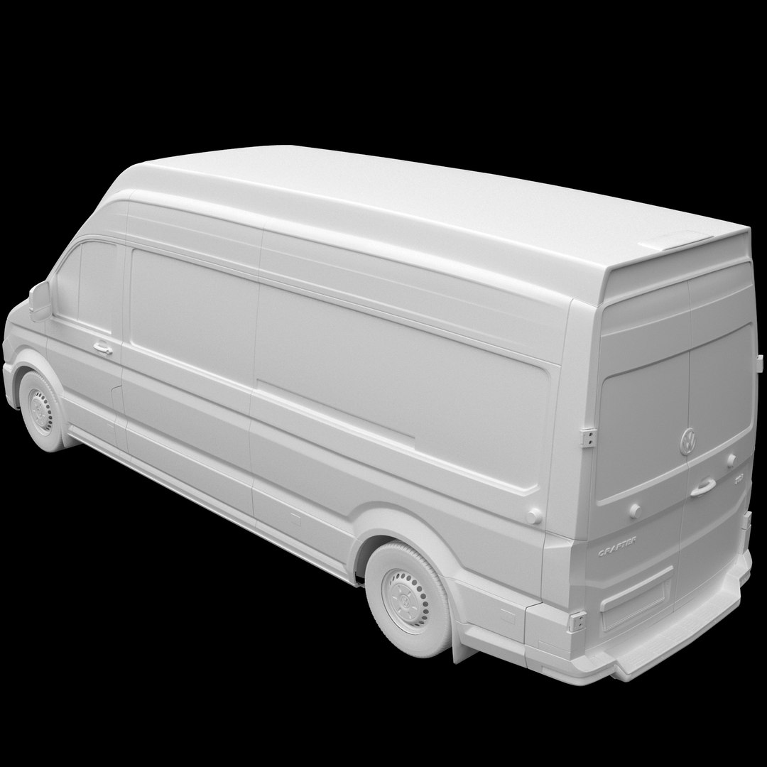 VW Crafter 2 PanelVan L4H4 Model - TurboSquid 2339979