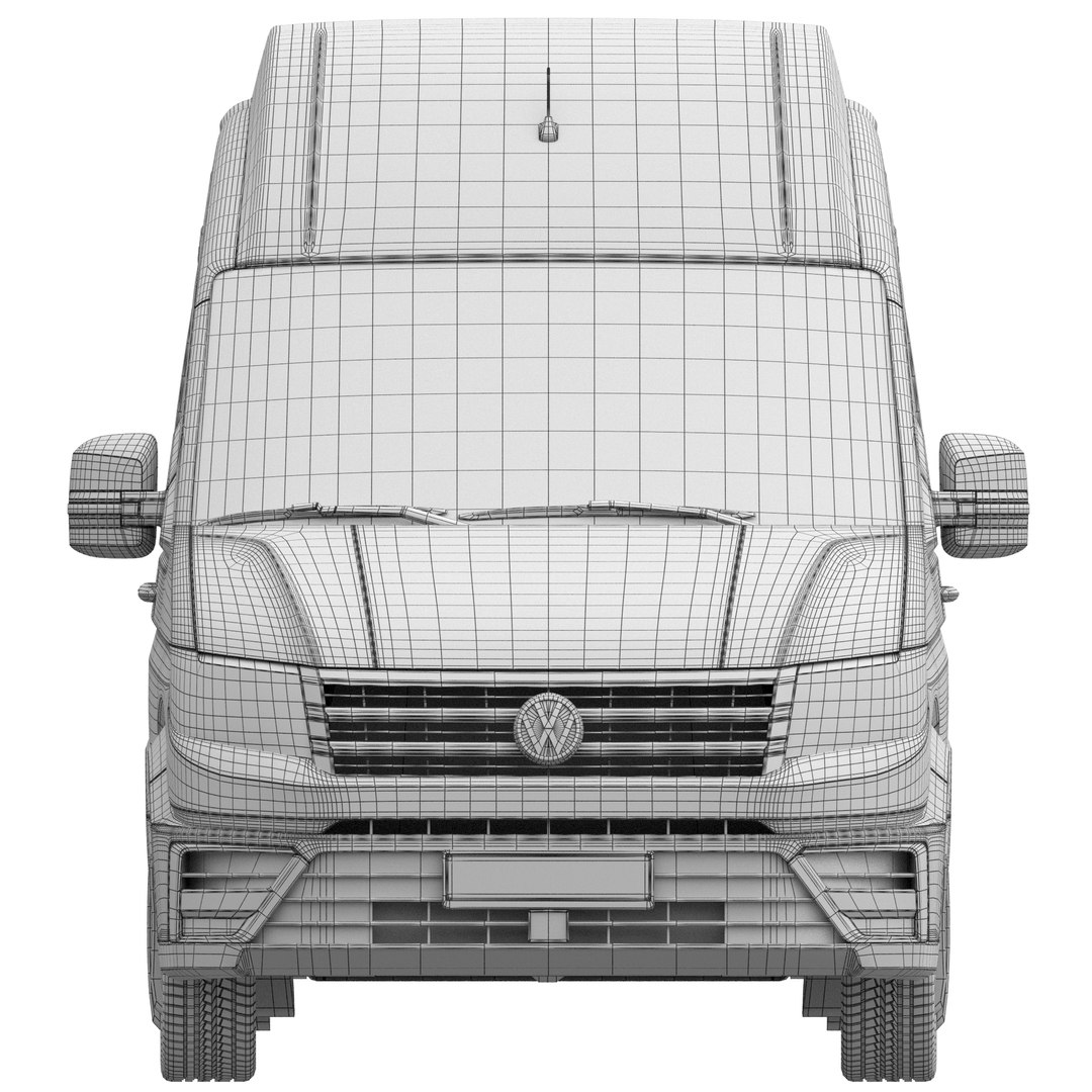 VW Crafter 2 PanelVan L4H4 Model - TurboSquid 2339979