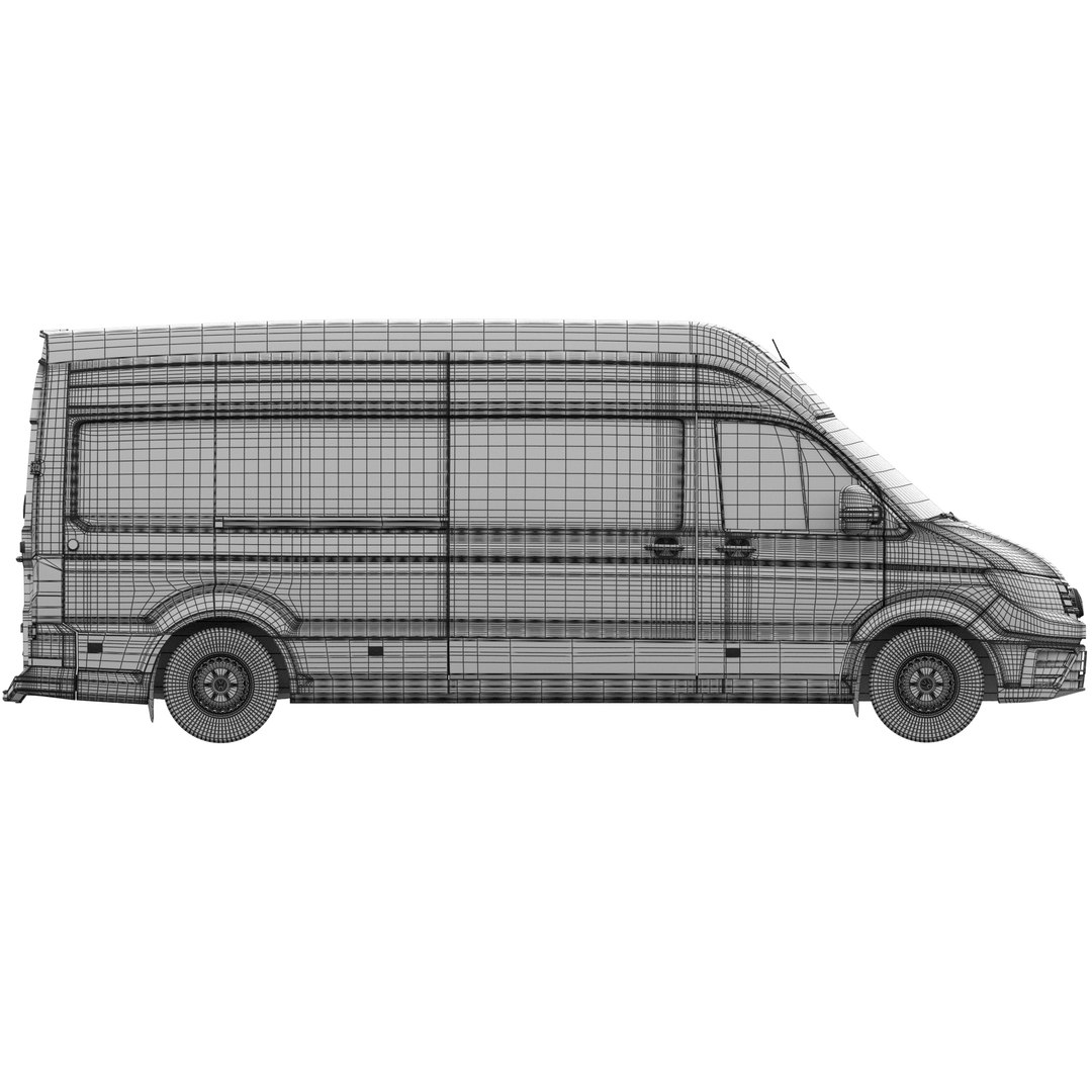 VW Crafter 2 PanelVan L4H4 Model - TurboSquid 2339979