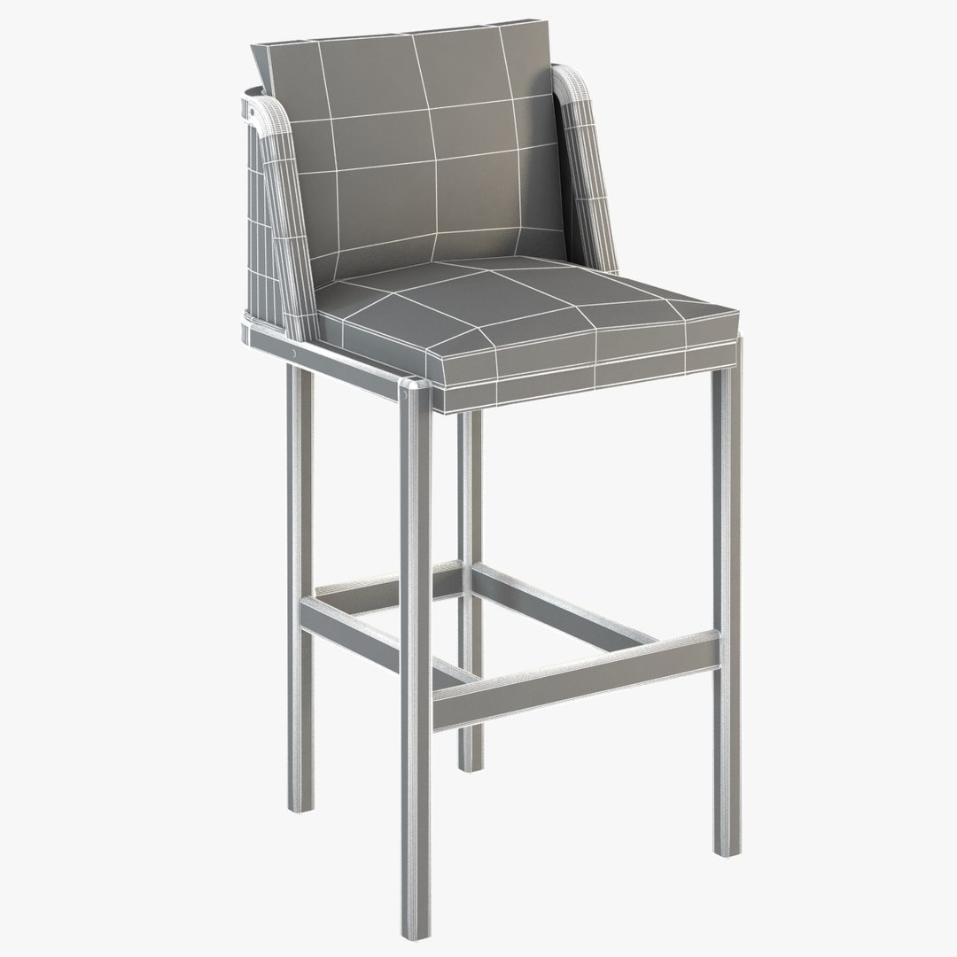 Throne Bar Stool Autoban 3d Max