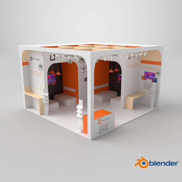 Free 3D Exhibition-Booth Models | TurboSquid