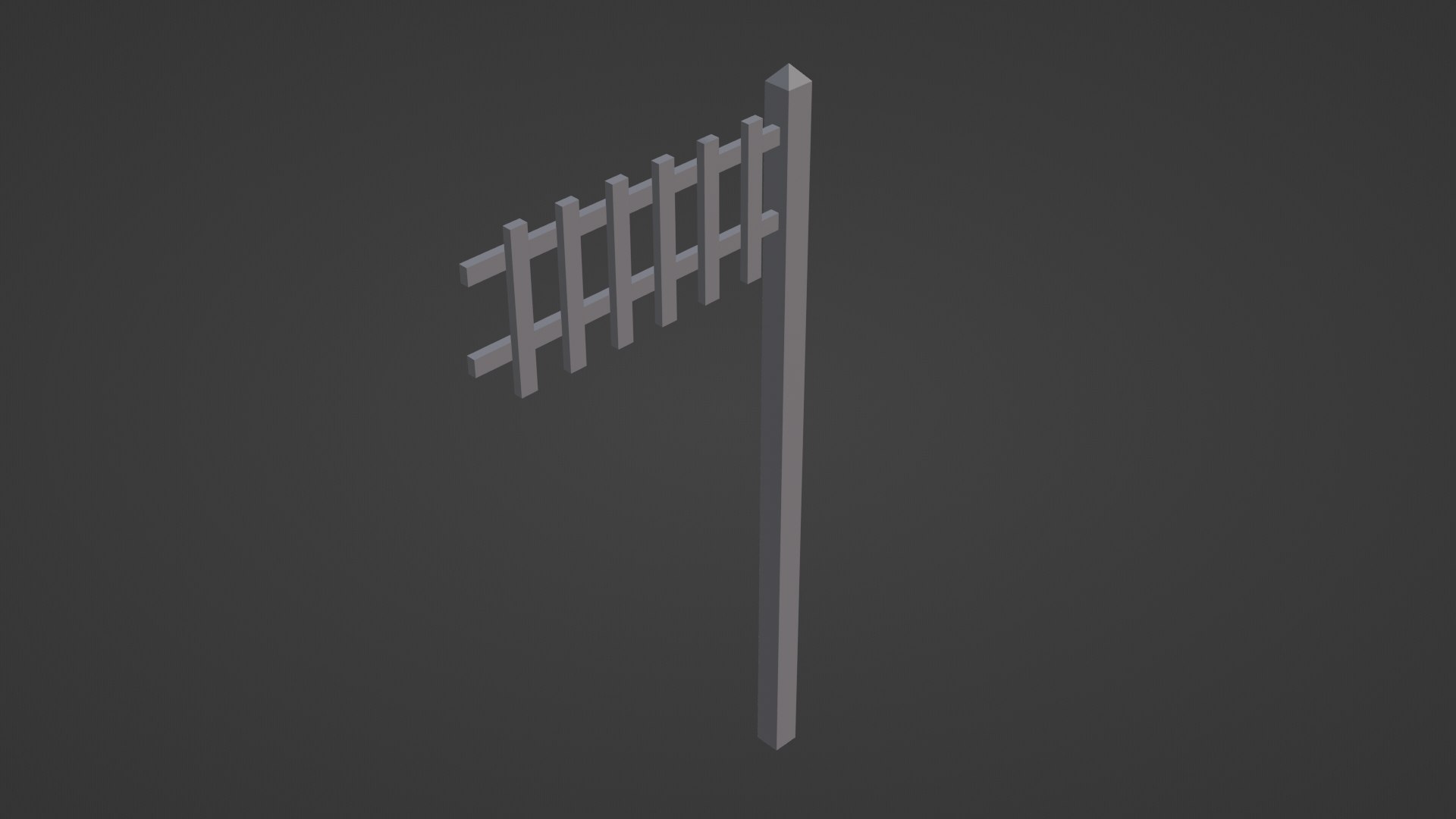 Wooden Fence With Two Texture 3D - TurboSquid 1936786