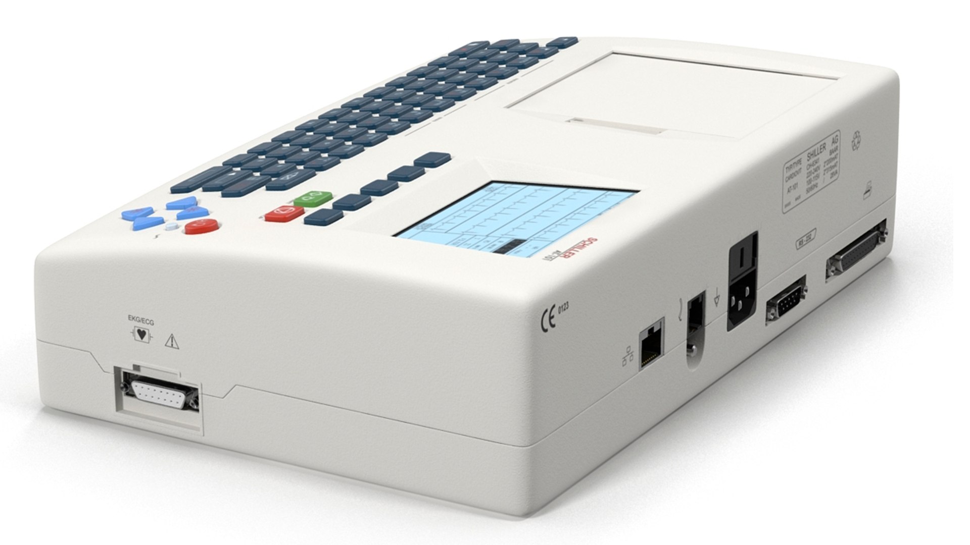 3D ECG Machine - TurboSquid 2302646