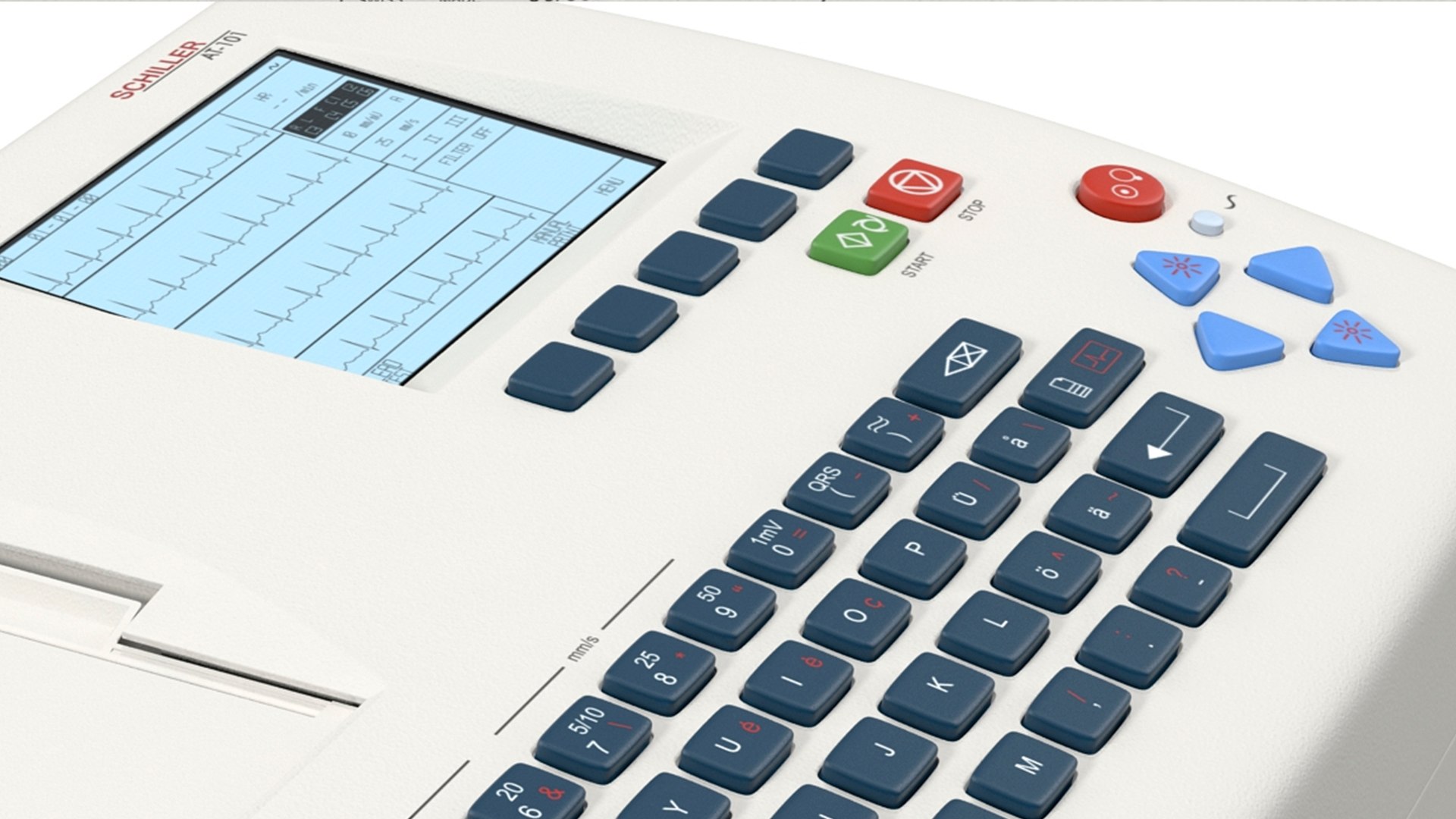 3D ECG Machine - TurboSquid 2302646
