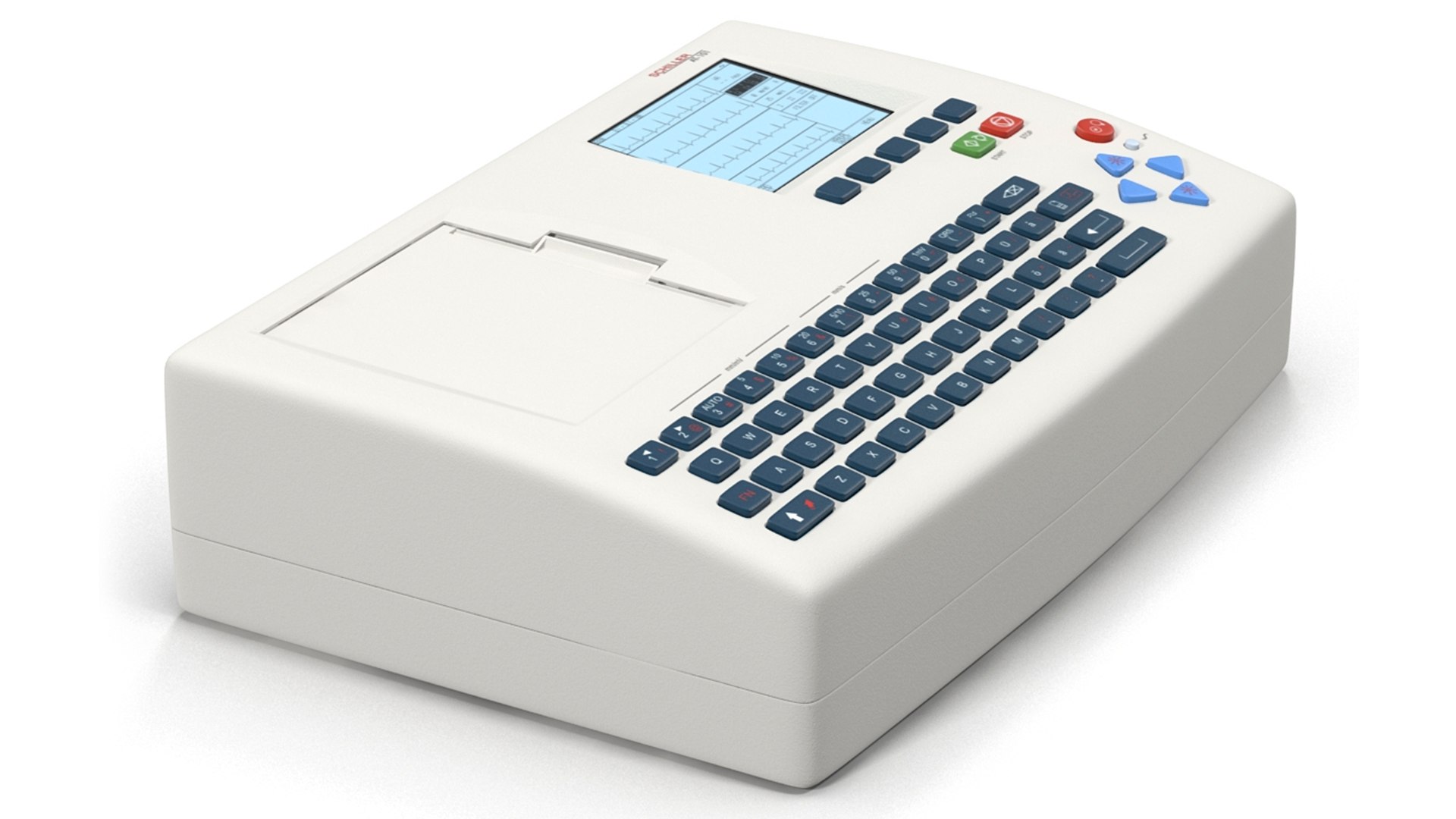 3D ECG Machine - TurboSquid 2302646