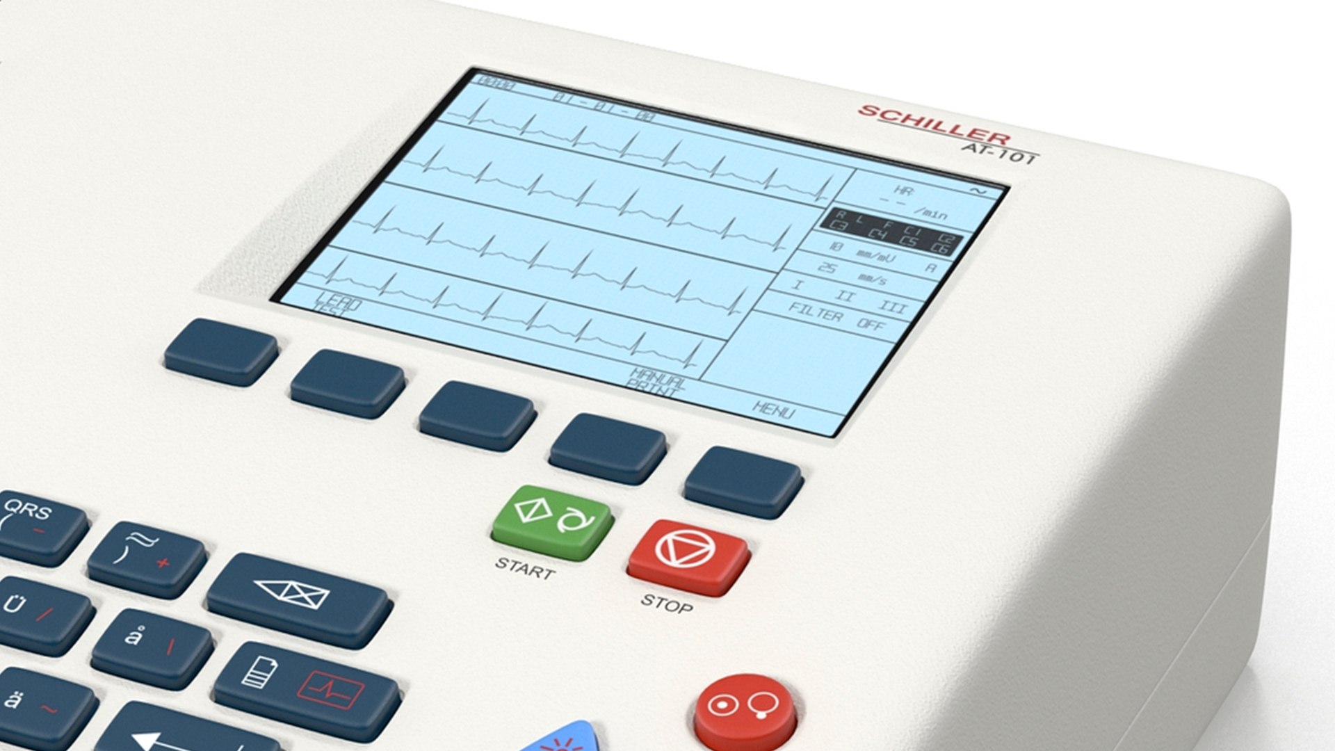 3D ECG Machine - TurboSquid 2302646