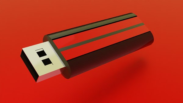 Pen drive USB Modelo 3D - TurboSquid 2405503