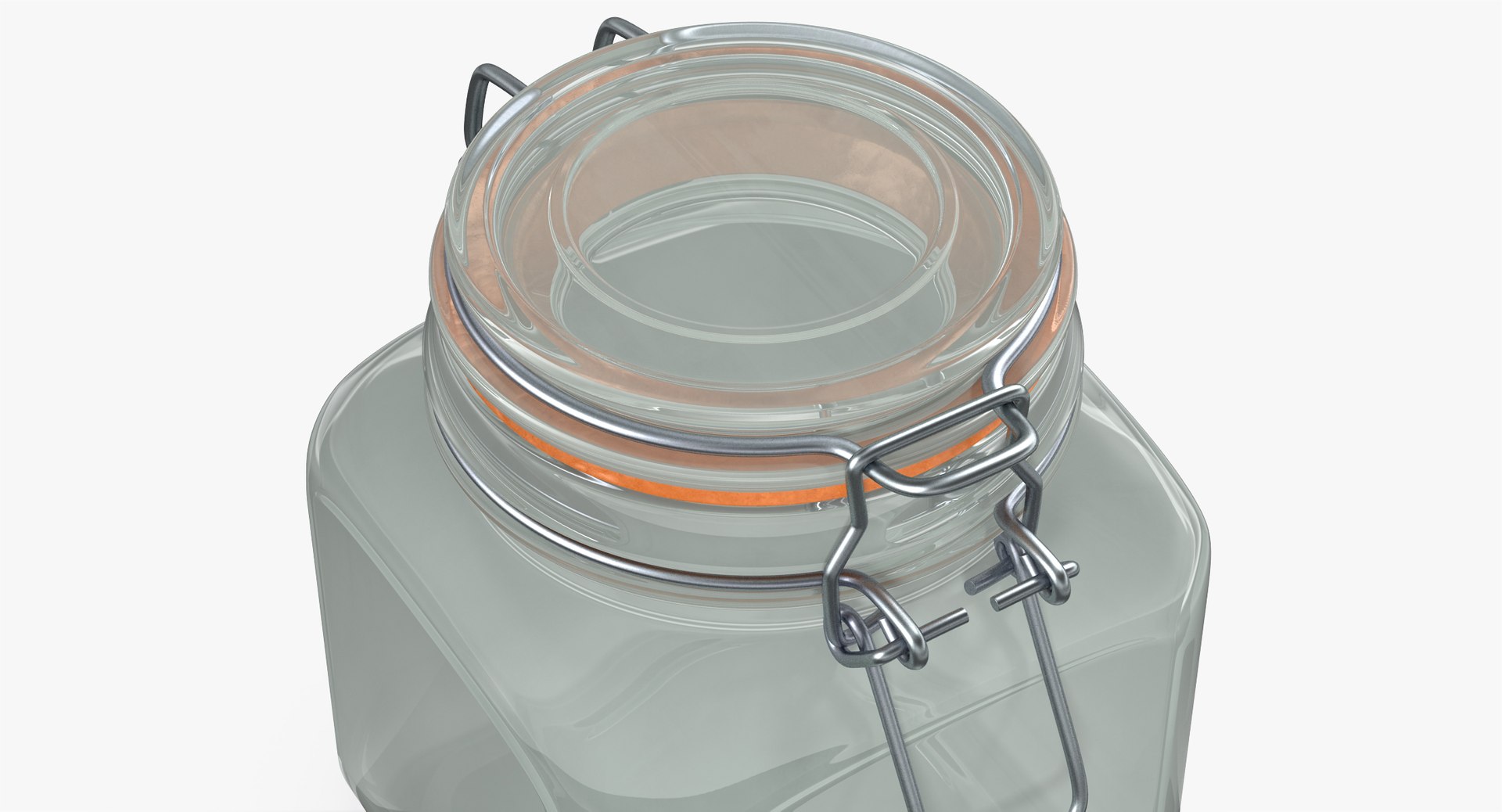 3D Glass Jar Lock 04 Model - TurboSquid 1270066