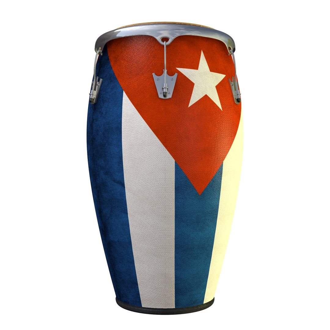3D Conga Cubana Model | 1146040 | TurboSquid
