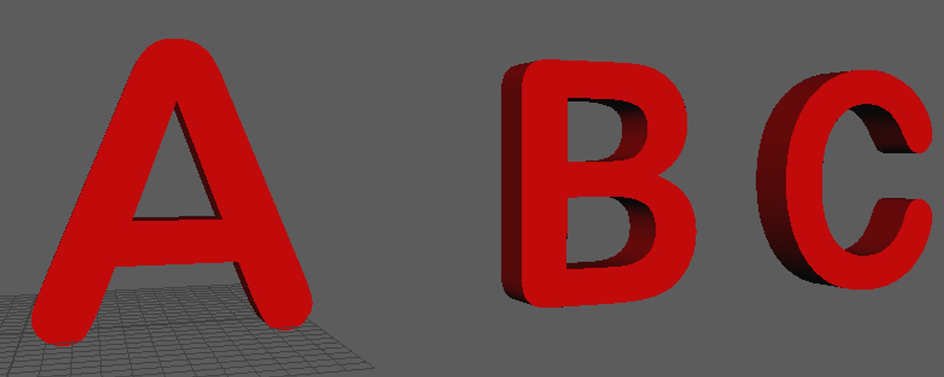 Alphabets 3D model - TurboSquid 1391643