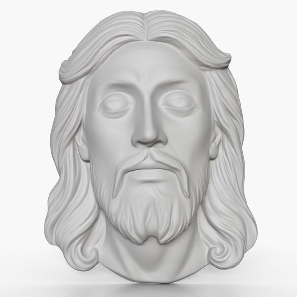 modelo 3d Relieve del rostro de Jesús 1 - TurboSquid 2287435