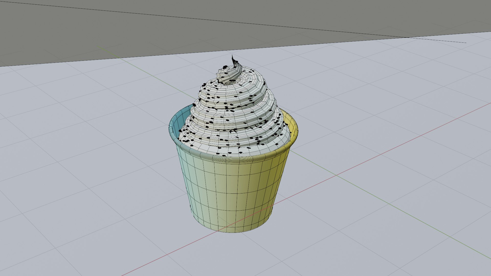 Cup Icecream Model - TurboSquid 2155677