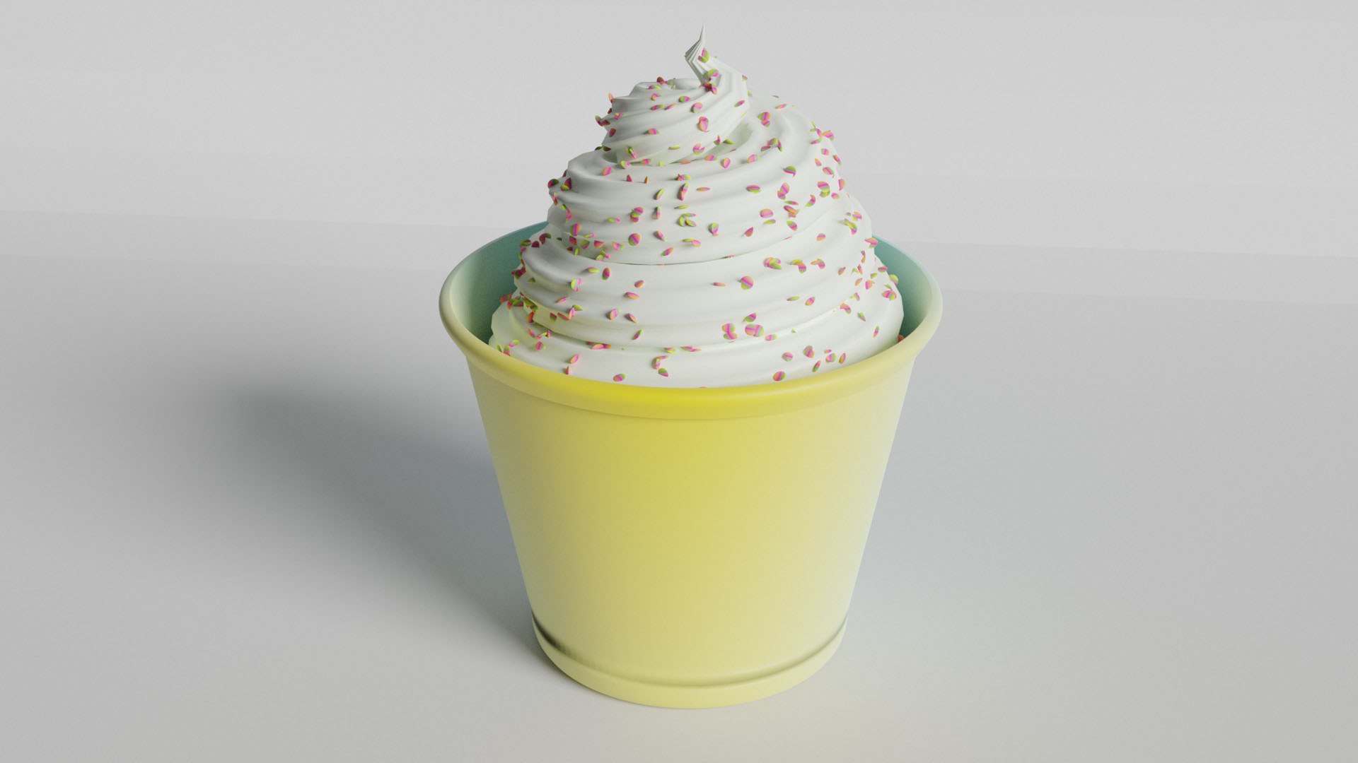 Cup icecream model - TurboSquid 2155677