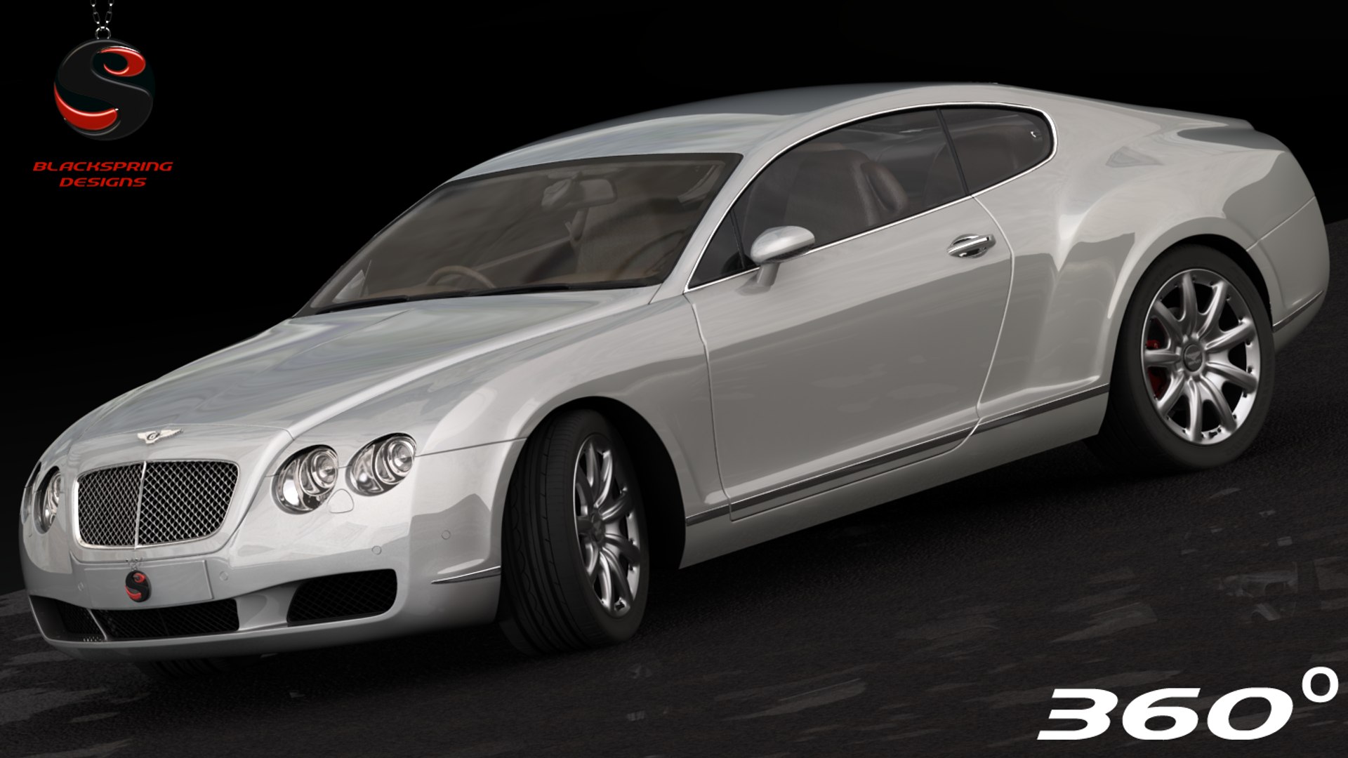 3d Model Bentley Continental Gt 2004