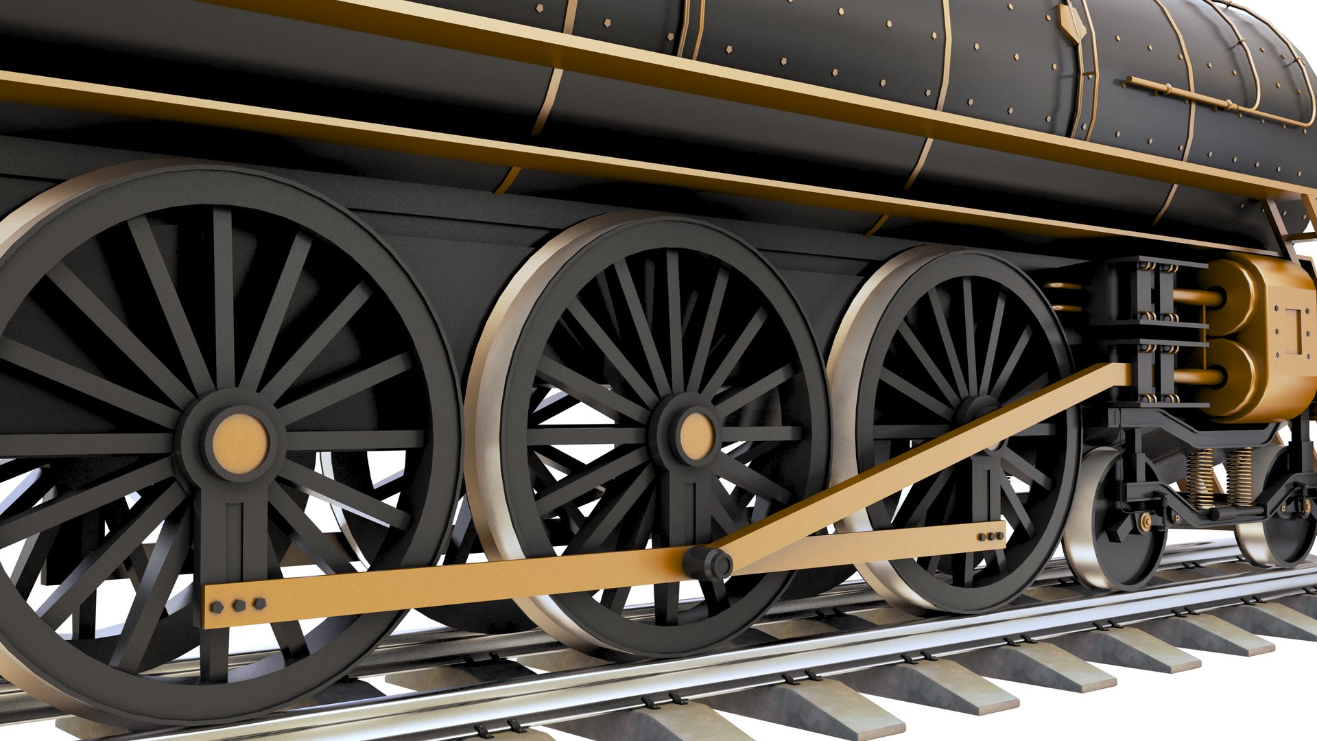 Passenger trains 3D model - TurboSquid 1513741