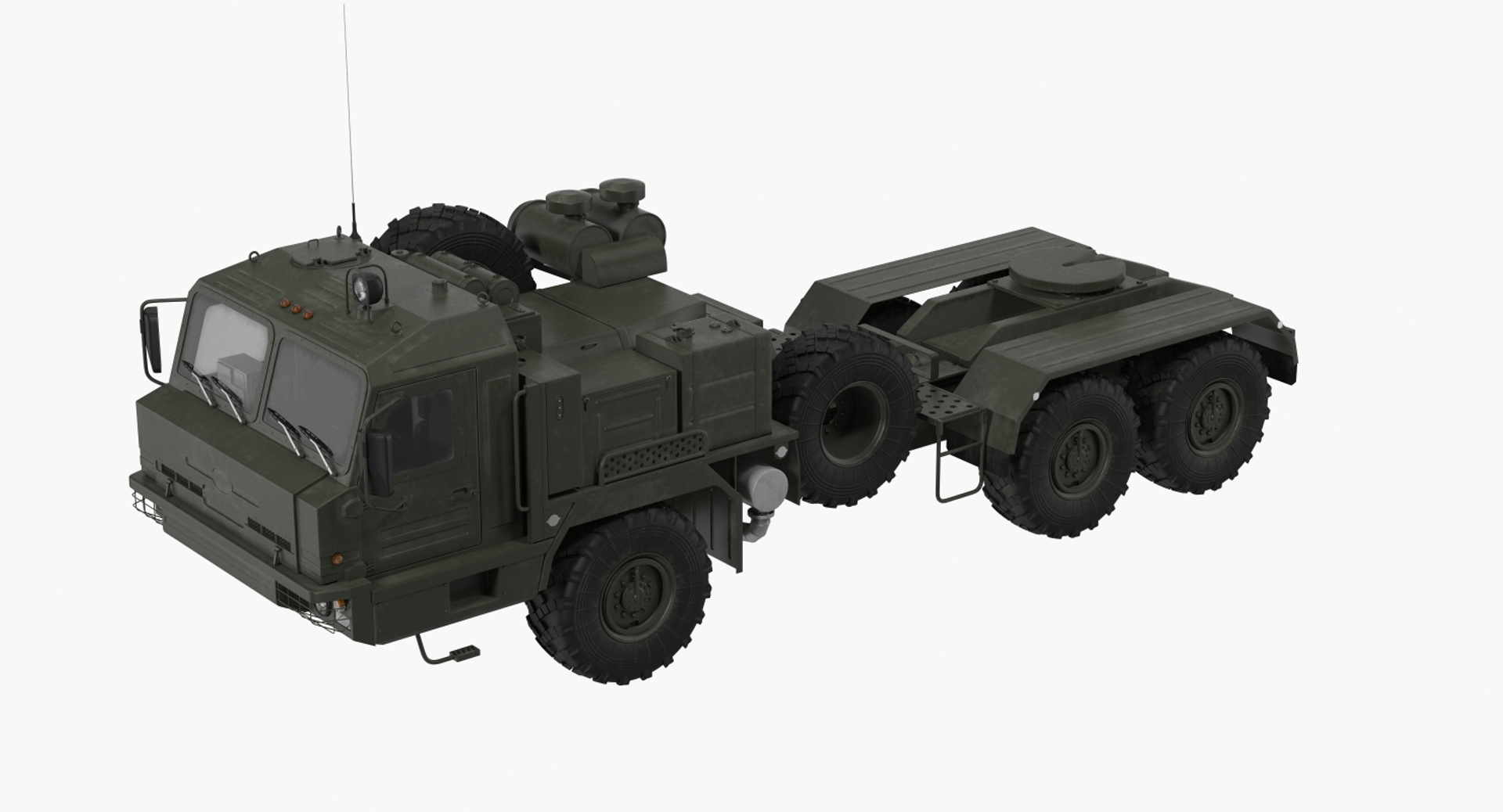 3D Terrain Tractor Truck Baz Model - TurboSquid 1237613