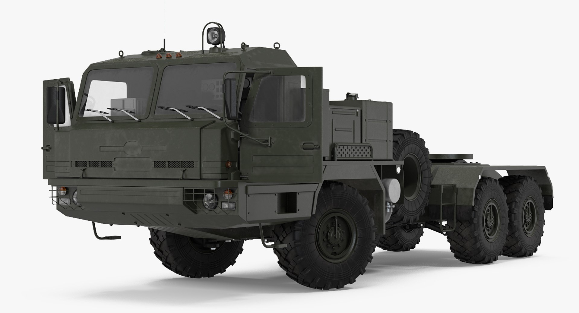 3D Terrain Tractor Truck Baz Model - TurboSquid 1237613