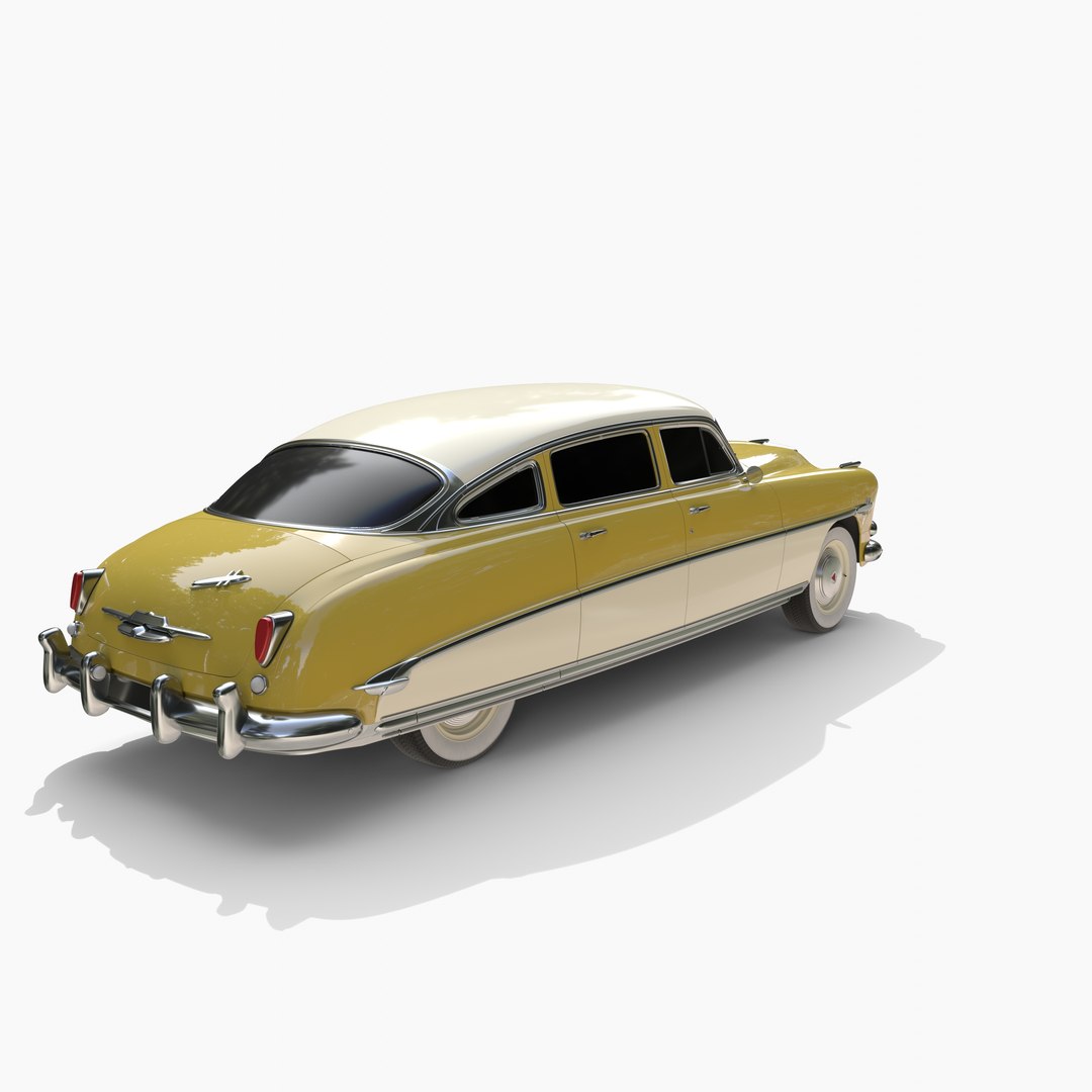 3D Generic 50s Sedan Model - TurboSquid 2036583
