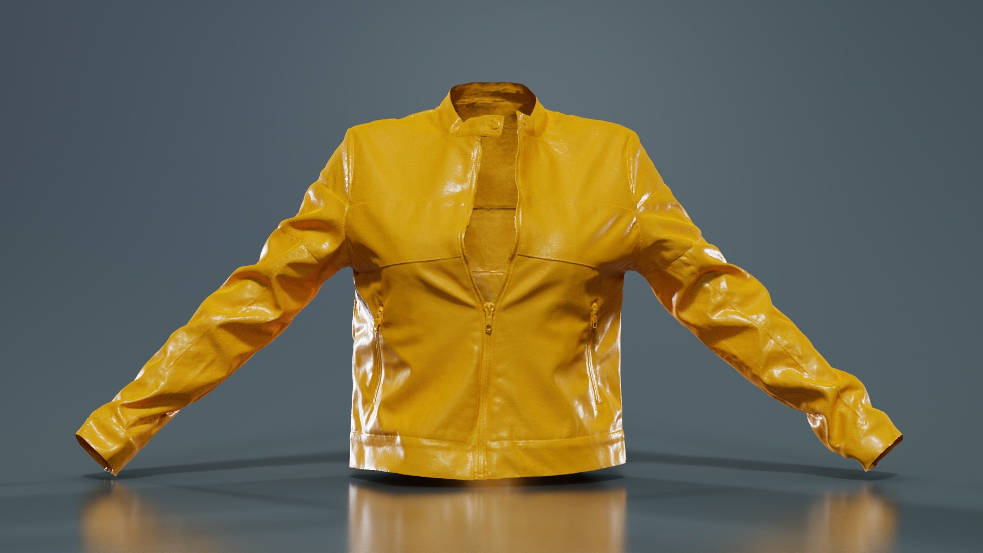 Multi Color Leather Jacket Remastered 3D Model - TurboSquid 2361417