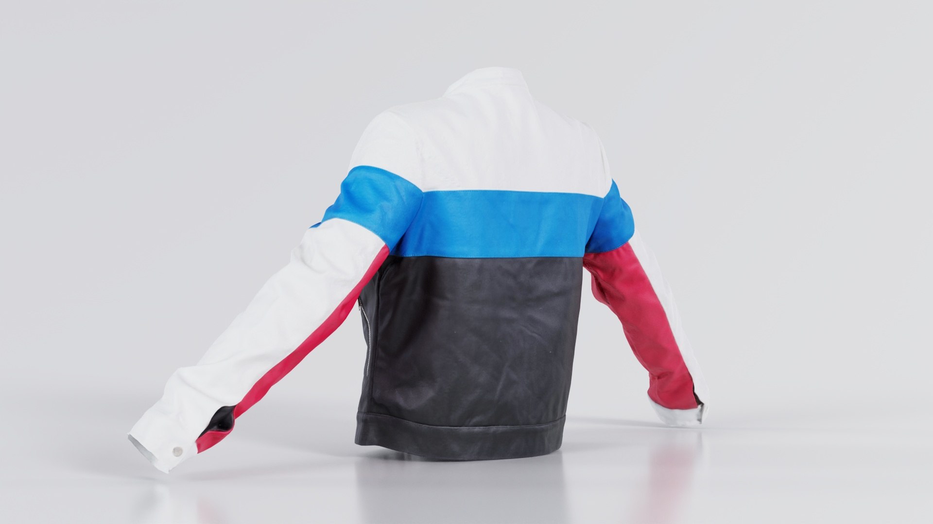 Multi Color Leather Jacket Remastered 3D Model - TurboSquid 2361417