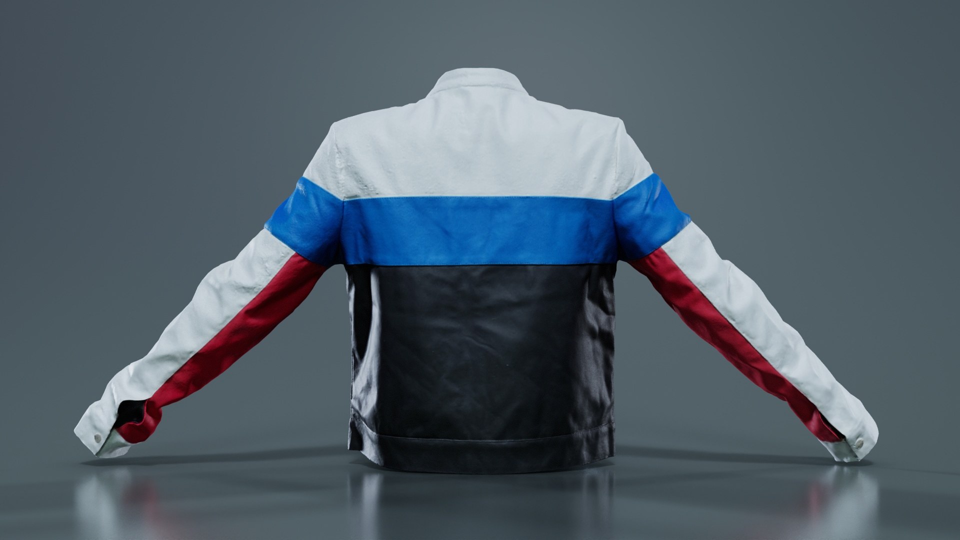 Multi Color Leather Jacket Remastered 3D Model - TurboSquid 2361417