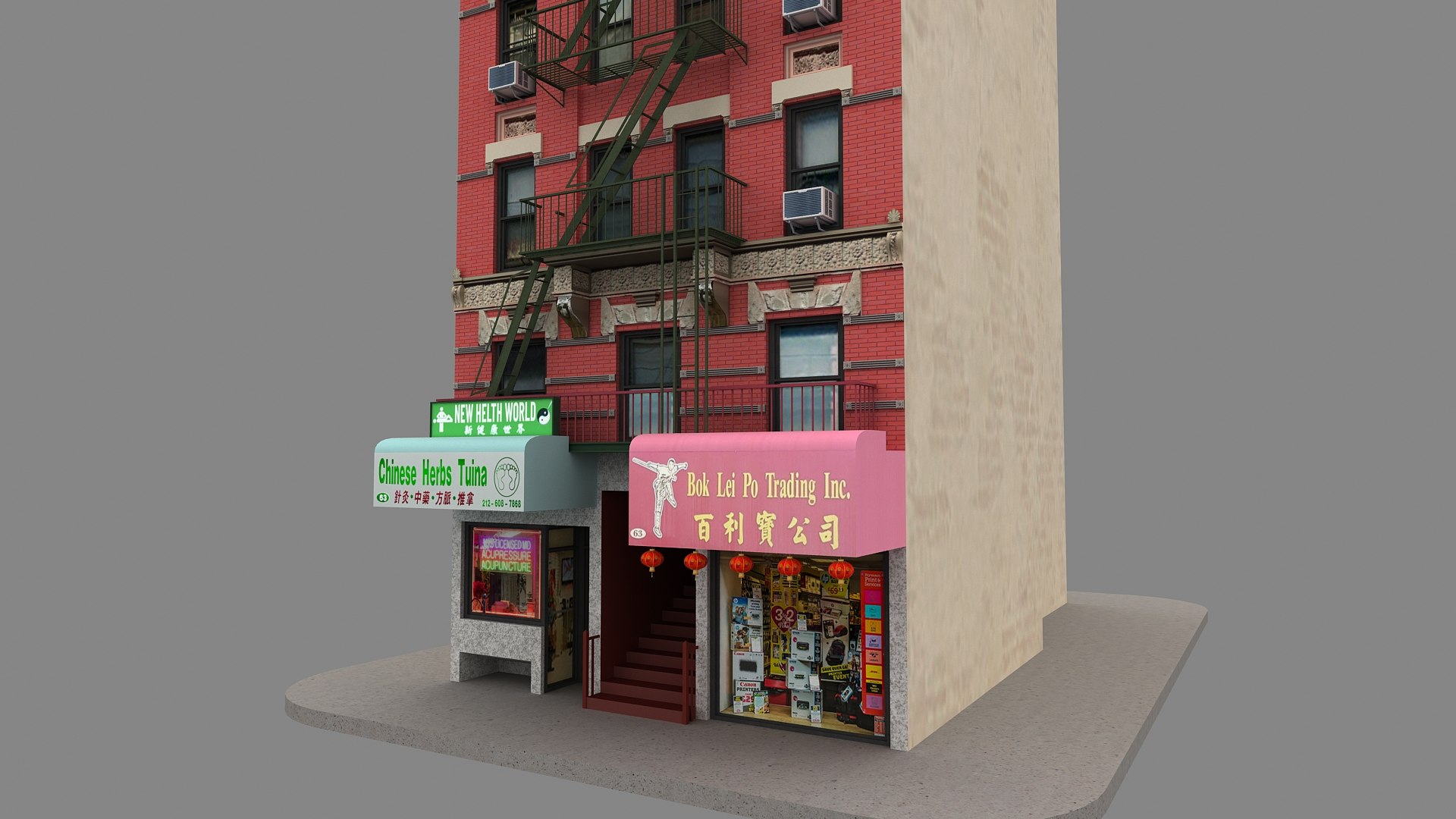 3D Model NYC New York City Building 3d Model 07 - TurboSquid 1901222