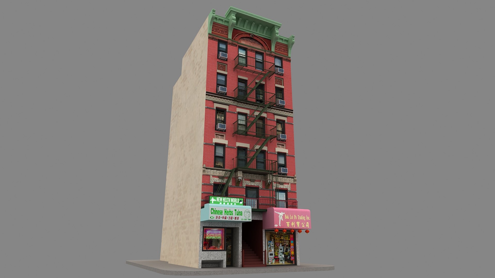 3D Model NYC New York City Building 3d Model 07 - TurboSquid 1901222