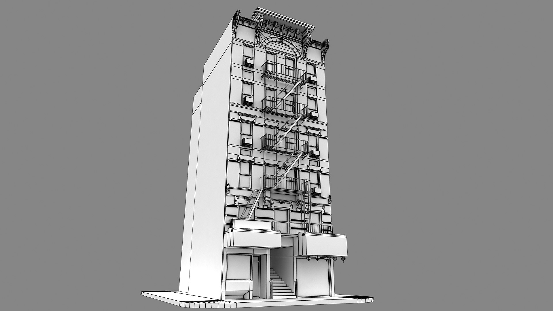 3D model NYC New York City Building 3d model 07 - TurboSquid 1901222