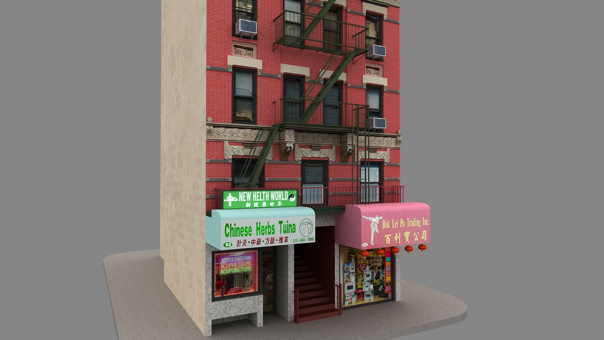 3D Model NYC New York City Building 3d Model 07 - TurboSquid 1901222