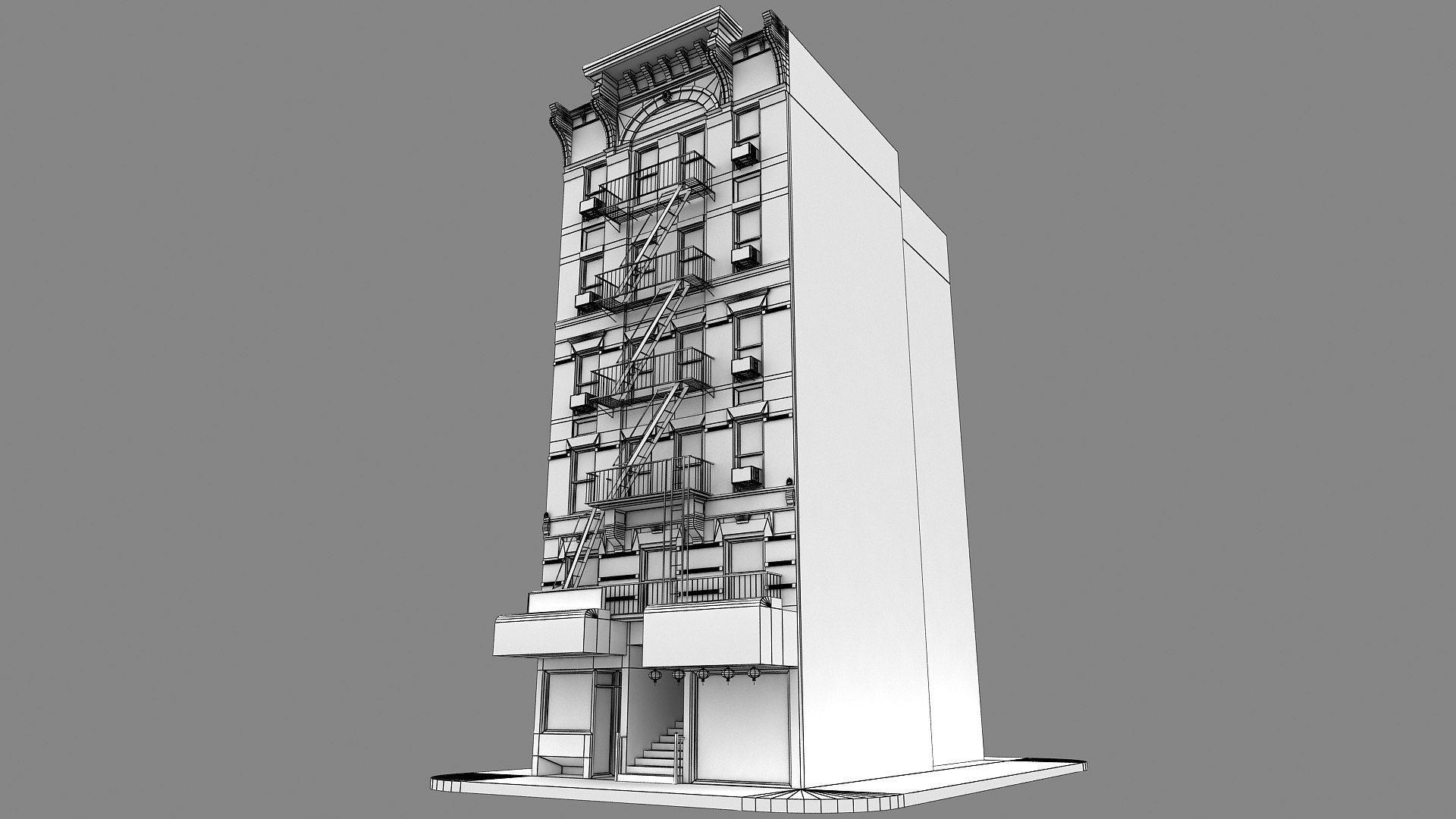 3D model NYC New York City Building 3d model 07 - TurboSquid 1901222