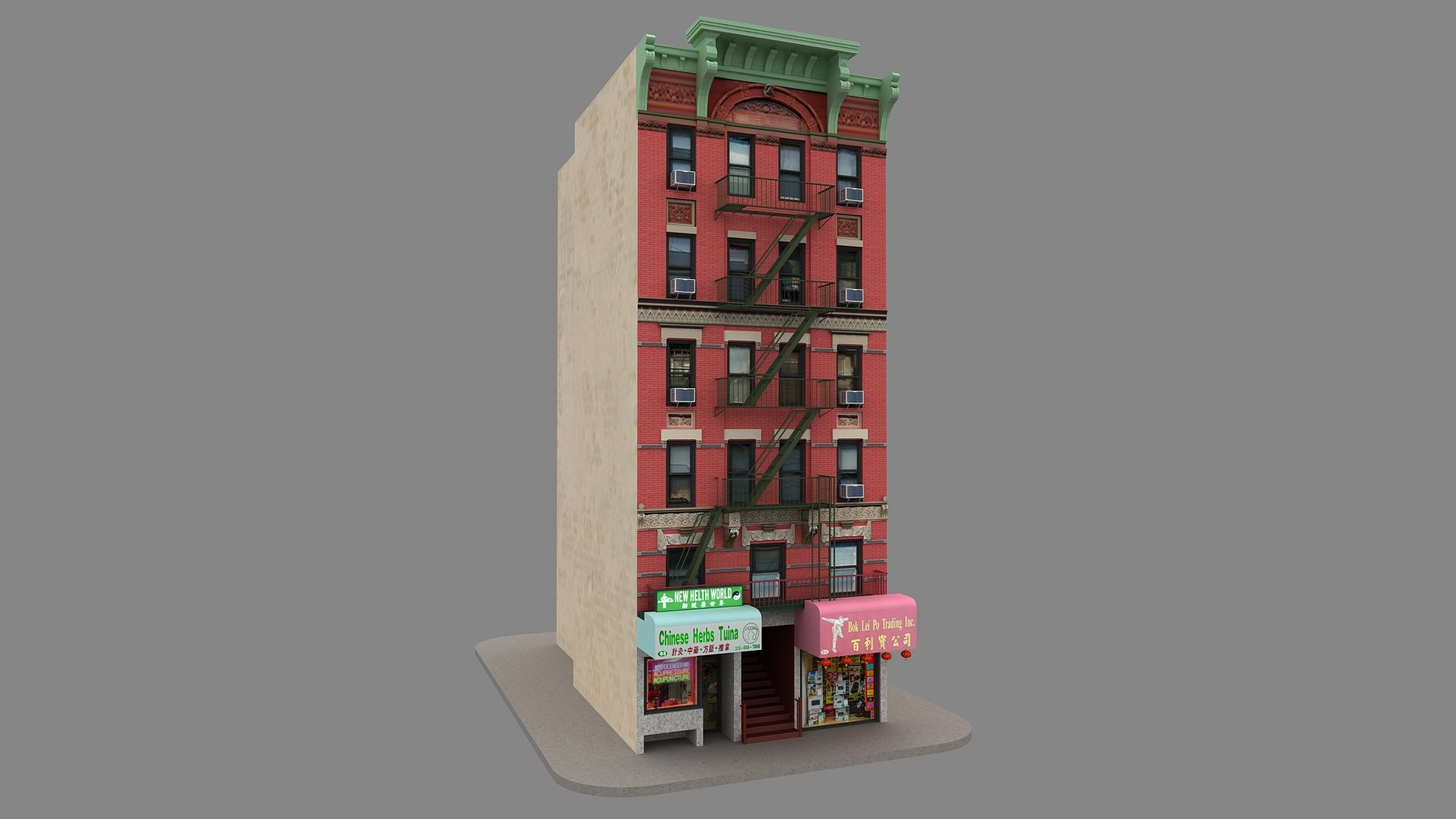 3D Model NYC New York City Building 3d Model 07 - TurboSquid 1901222