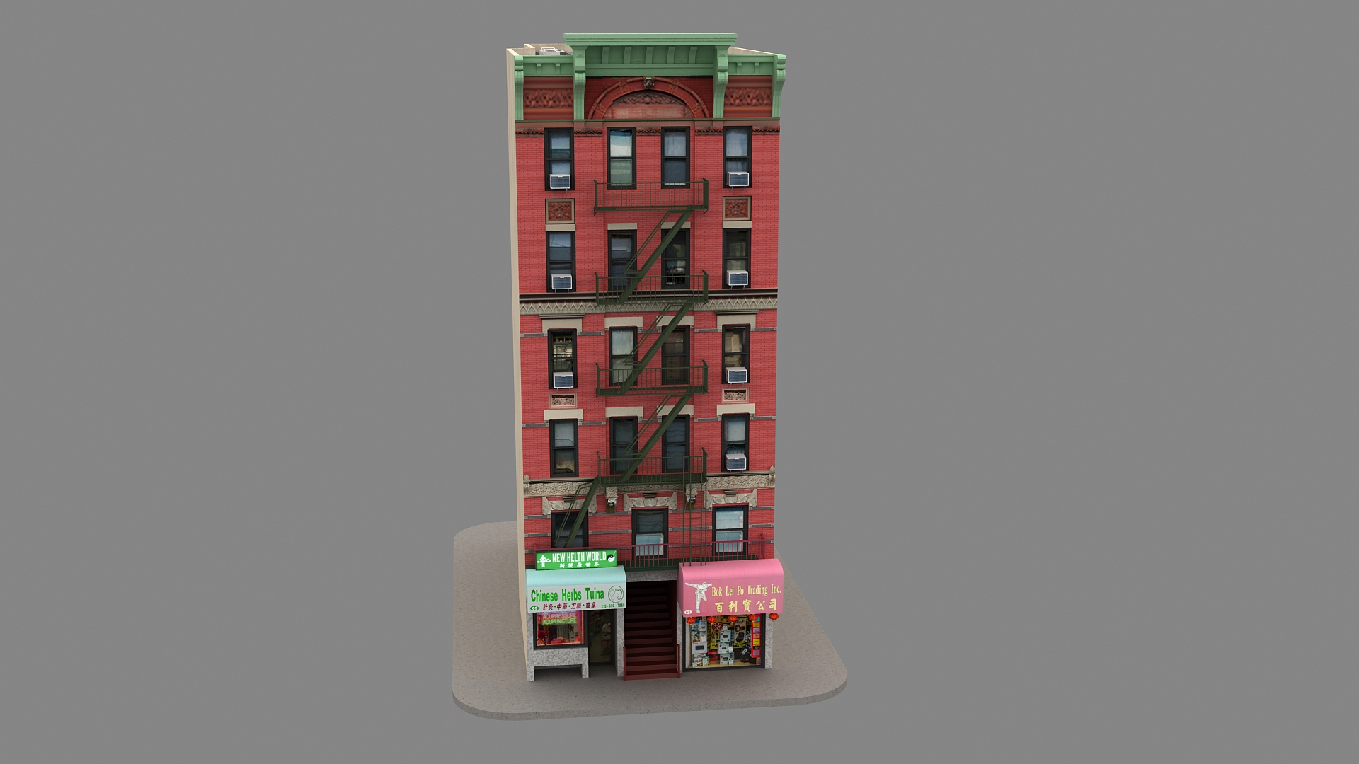 3D Model NYC New York City Building 3d Model 07 - TurboSquid 1901222