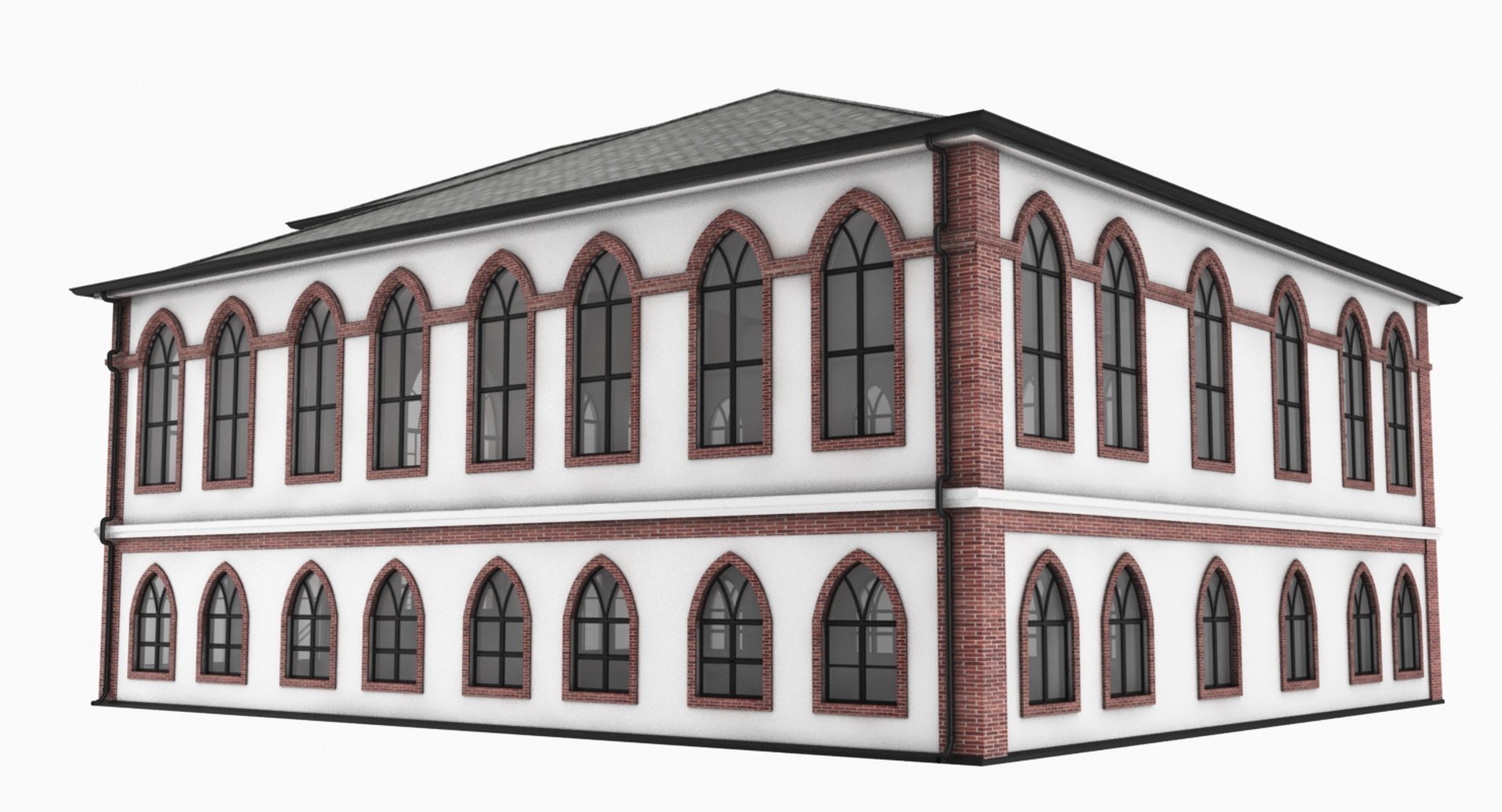 Museum Architecture Building 3D Model - TurboSquid 1348359