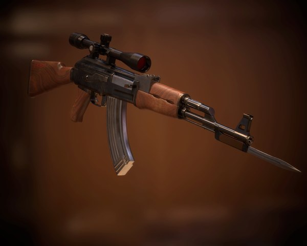 Free Maya Gun Models | TurboSquid