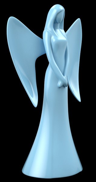 3d christmas angel model