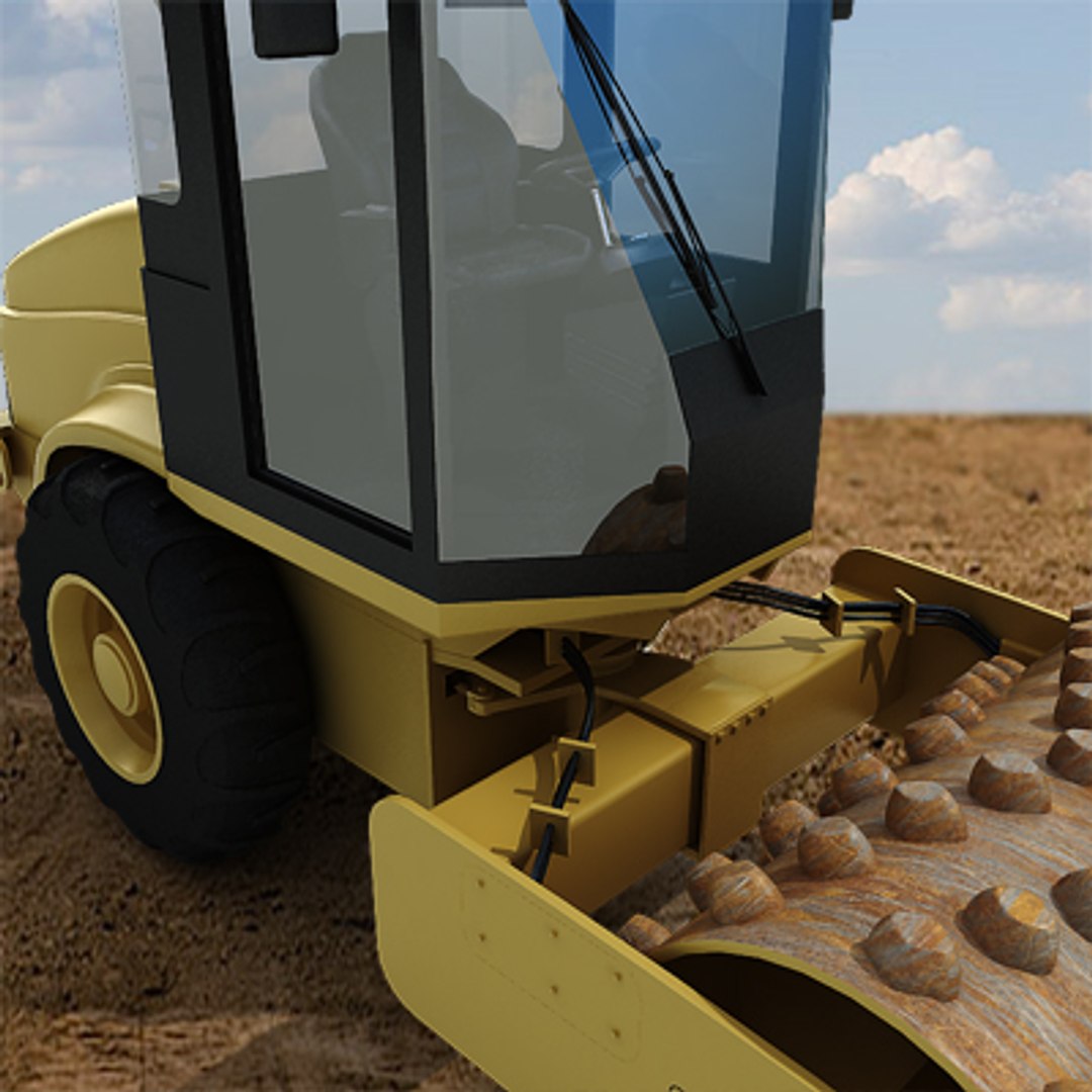 3ds Vibratory Soil Compactor Industrial Vehicles