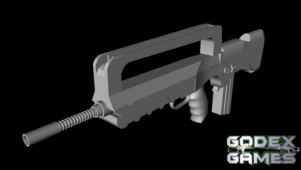 FAMAS 3D Models for Download | TurboSquid