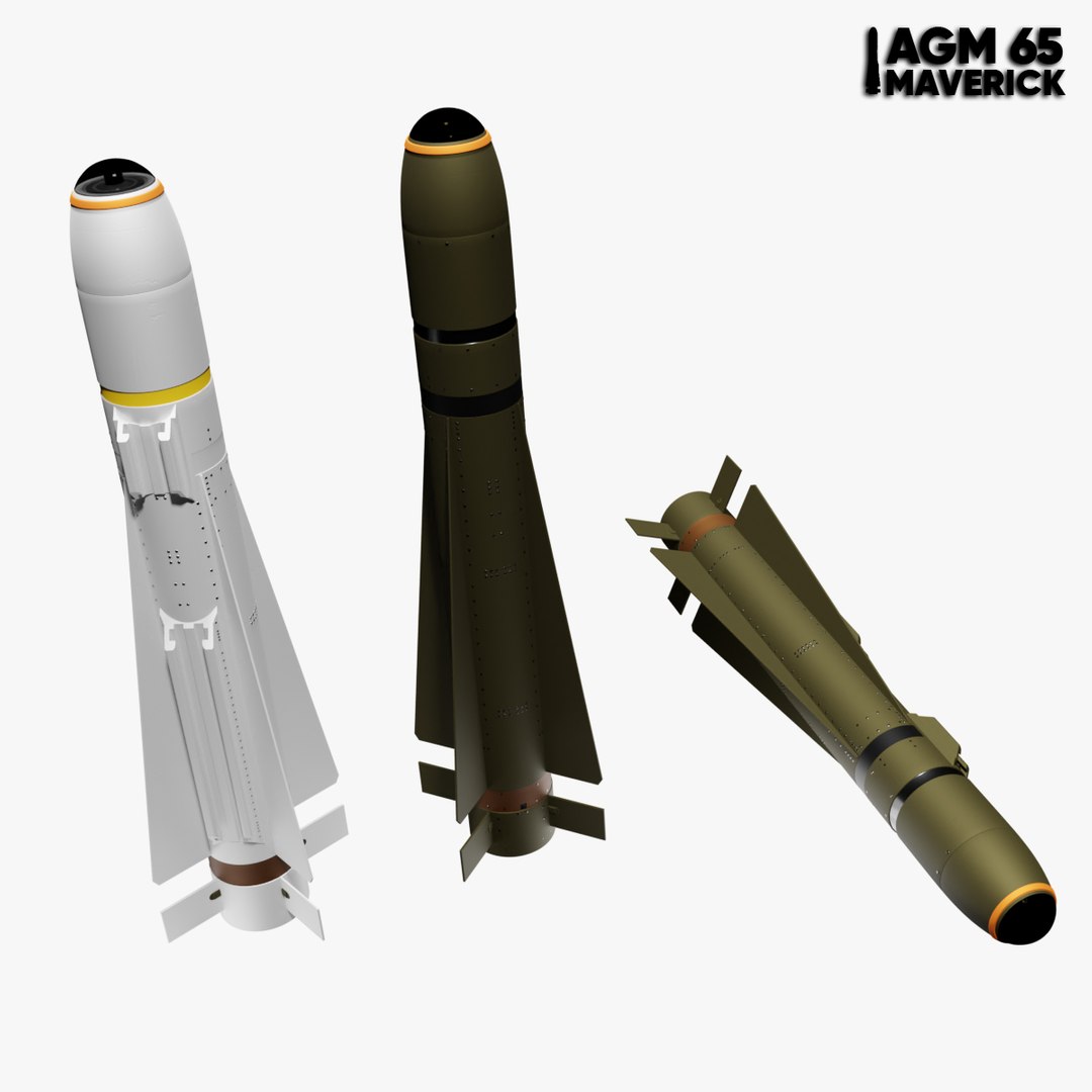 3D AGM 65 MAVERICK Model - TurboSquid 2083398