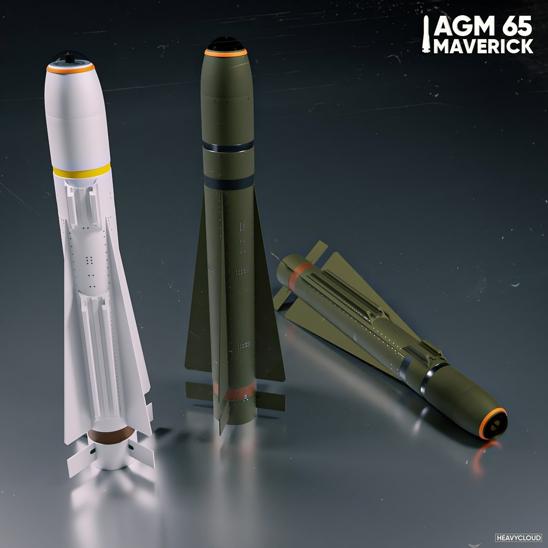 3D AGM 65 MAVERICK Model - TurboSquid 2083398