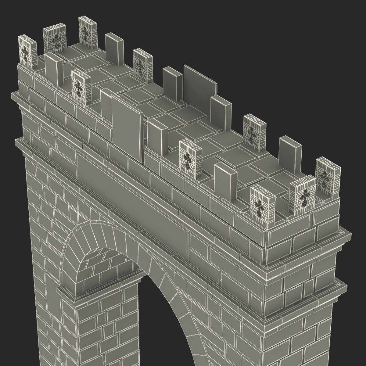 old arch 3d c4d
