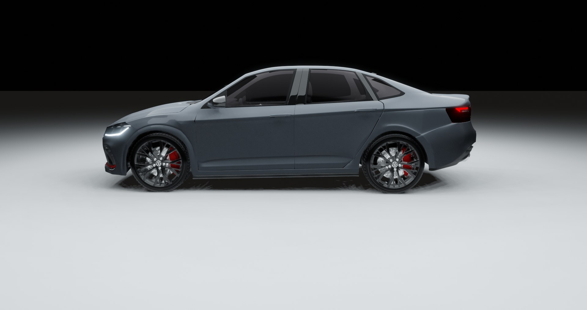 Volkswagen Jetta GLI 2025 3D Model - TurboSquid 2341082