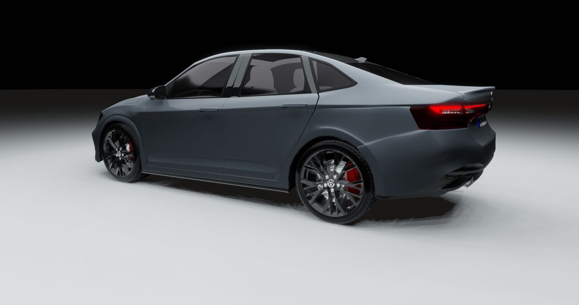 Volkswagen Jetta GLI 2025 3D Model - TurboSquid 2341082