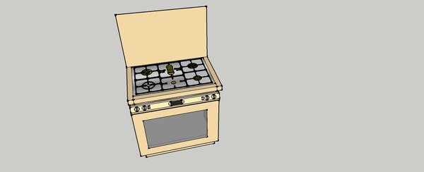 SketchUp Cooker Models | TurboSquid