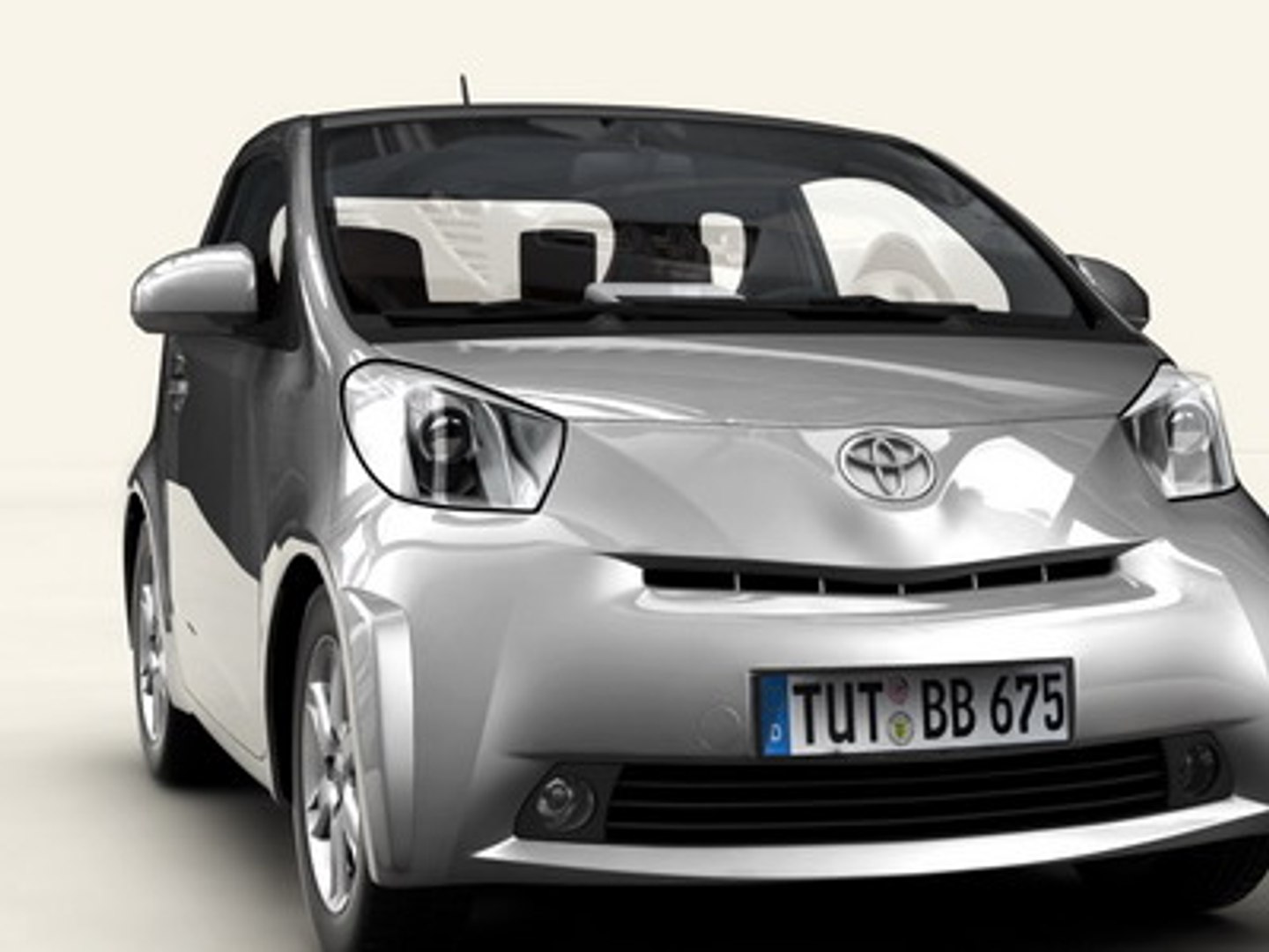 Toyota Iq Car 3d Model