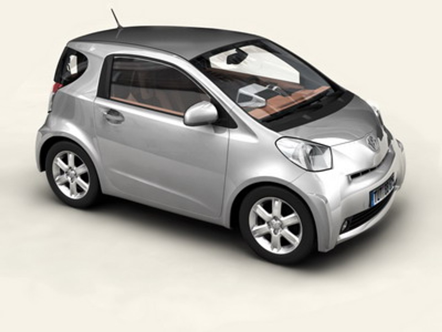 Toyota Iq Car 3d Model