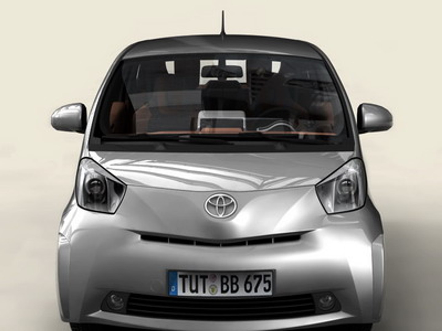Toyota Iq Car 3d Model