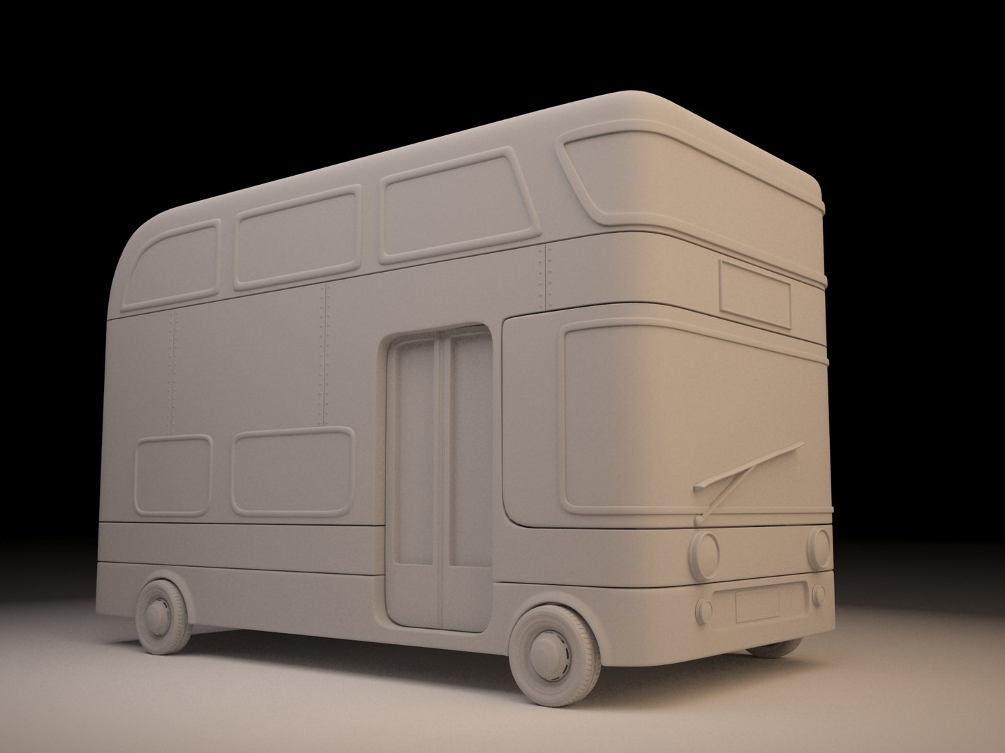 Stylized Bus 3D Model - TurboSquid 1531053