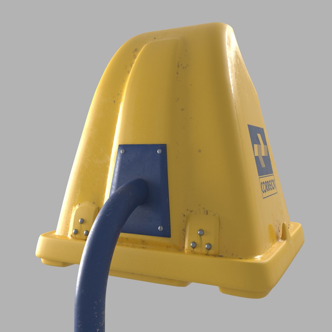 3D model brazilian mail box - TurboSquid 1356550